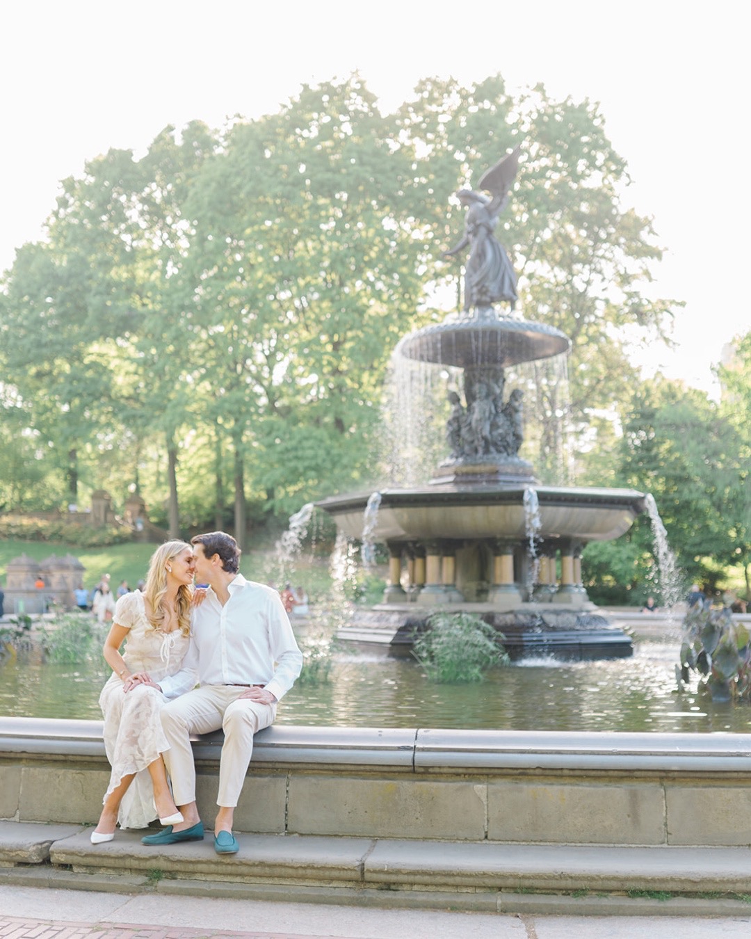 Central Park Engagement Session | Annie & Louis - karinamekel.com