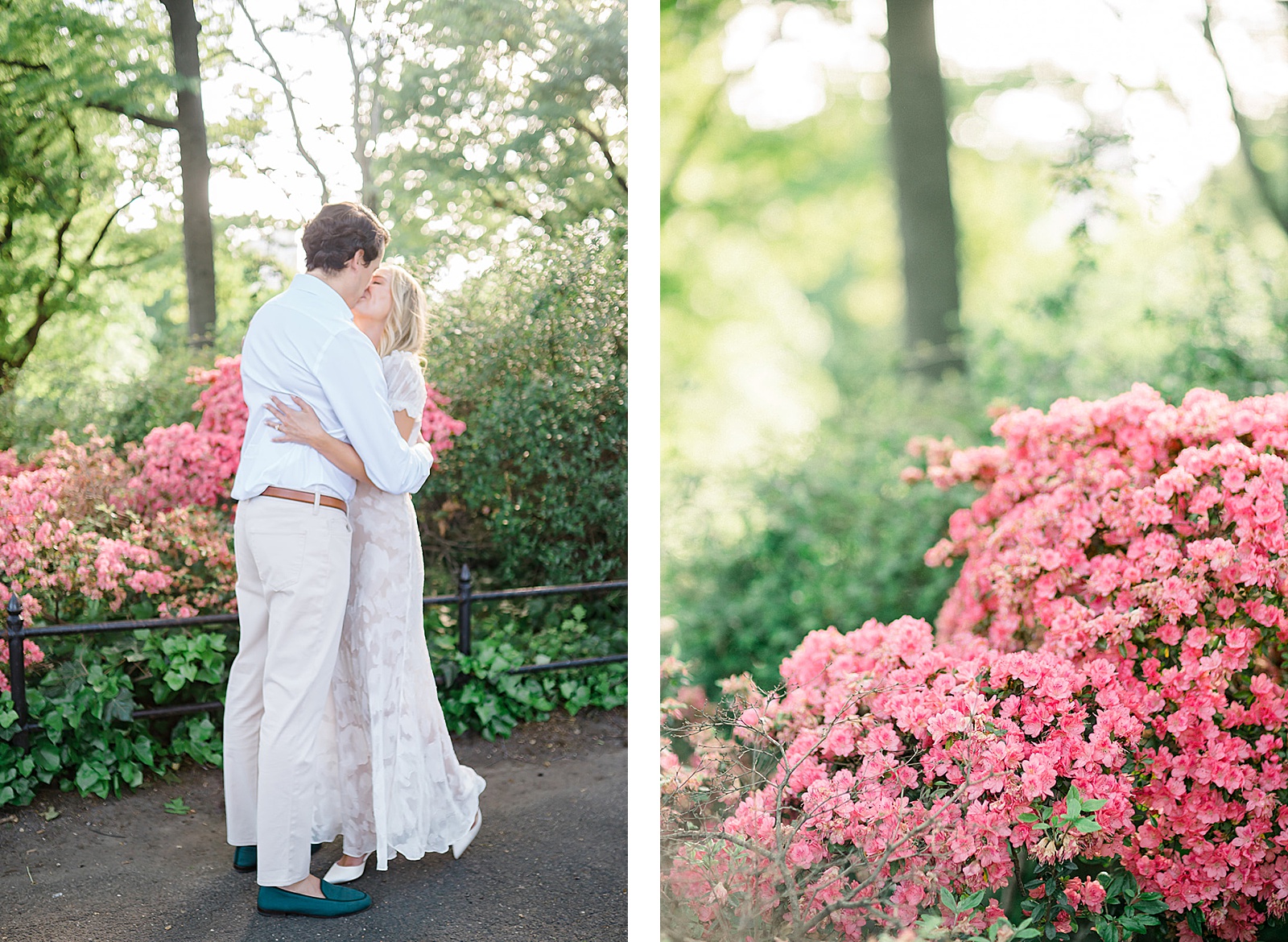 Central Park Engagement Session | Annie & Louis - karinamekel.com